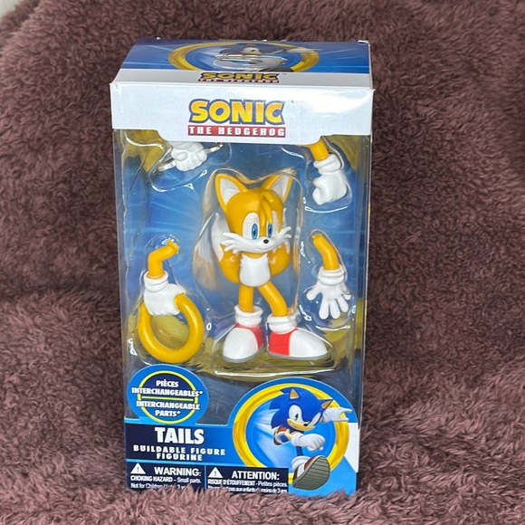 Sonic Editions | Toys | Sonic The Hedgehog Action Figure Tails Brand ...
